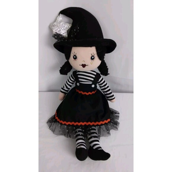 GANZ | Toys | Ganz Matilda Witch Rag Doll Plush Cute Halloween Decor ...